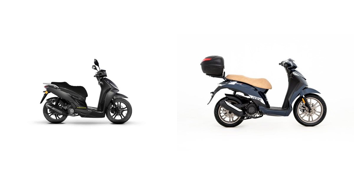 Motorrad Vergleich Motron Ventura 125 2023 vs. Online Trevis 125 2023