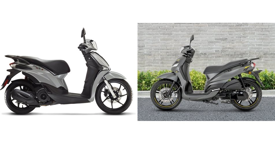 Motorrad Vergleich Piaggio Liberty 125 S 2021 Vs Peugeot Tweet 125 Gt 2022