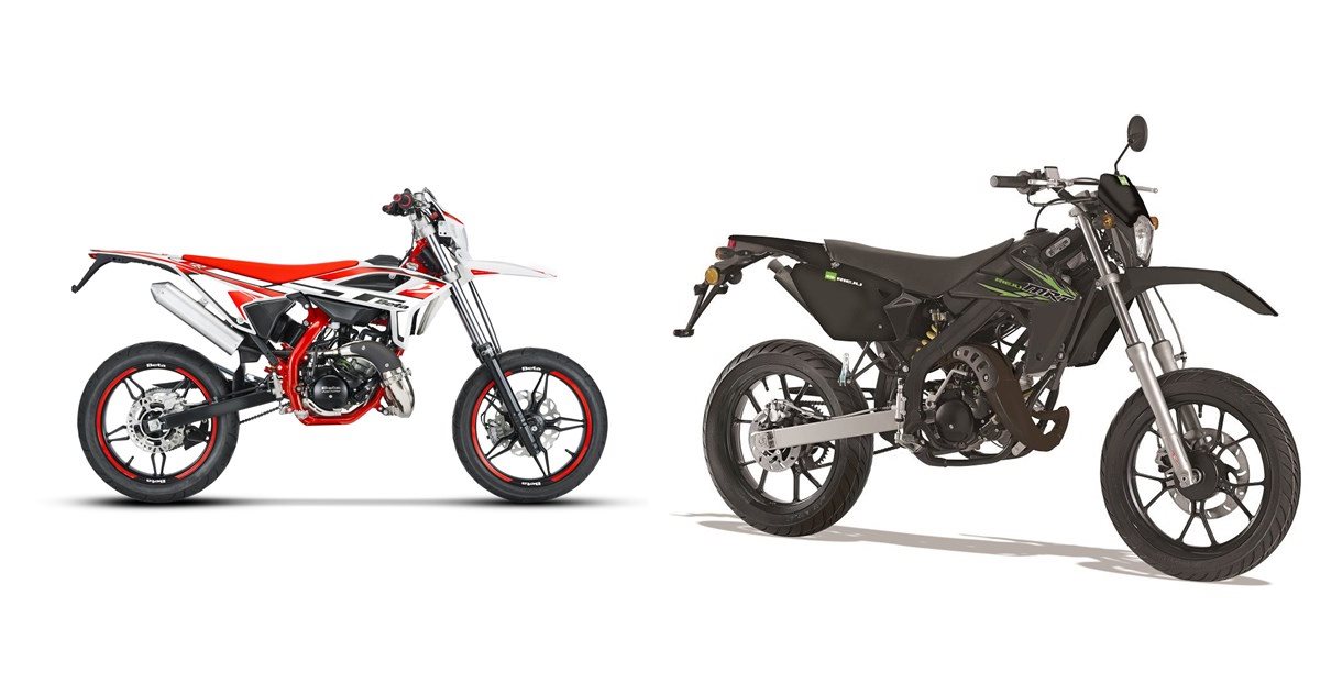 Motorrad Vergleich Beta RR 50 Motard Sport 2023 vs. Rieju MRT Europa IV ...