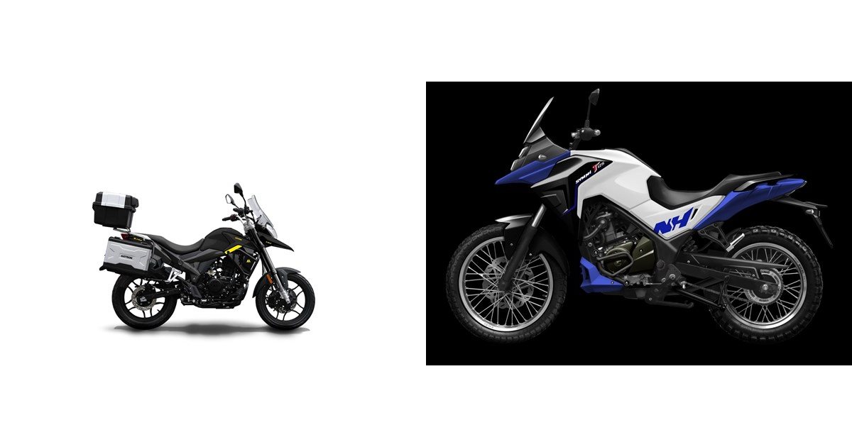 Motron X-Nord 125 Touring 2021 vs Sym NH T 125 2020