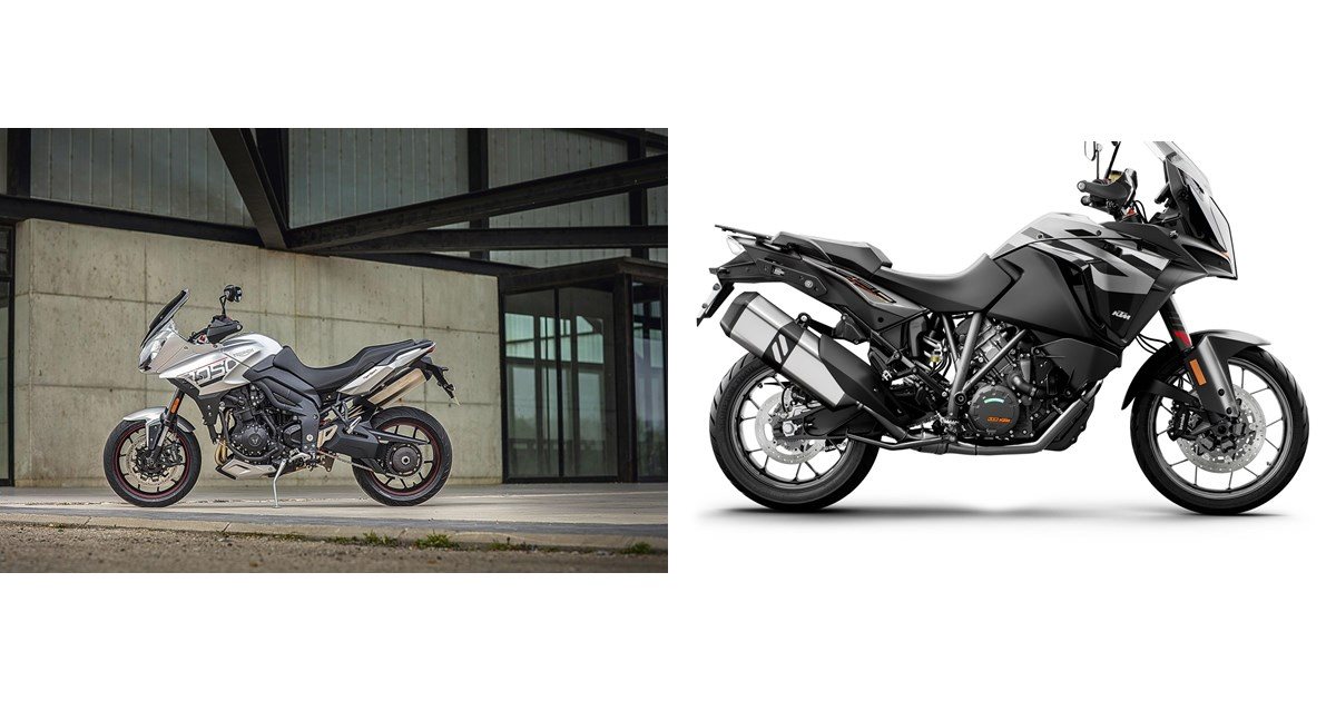 Triumph Tiger Sport 2018 vs KTM 1290 Super Adventure S 2019