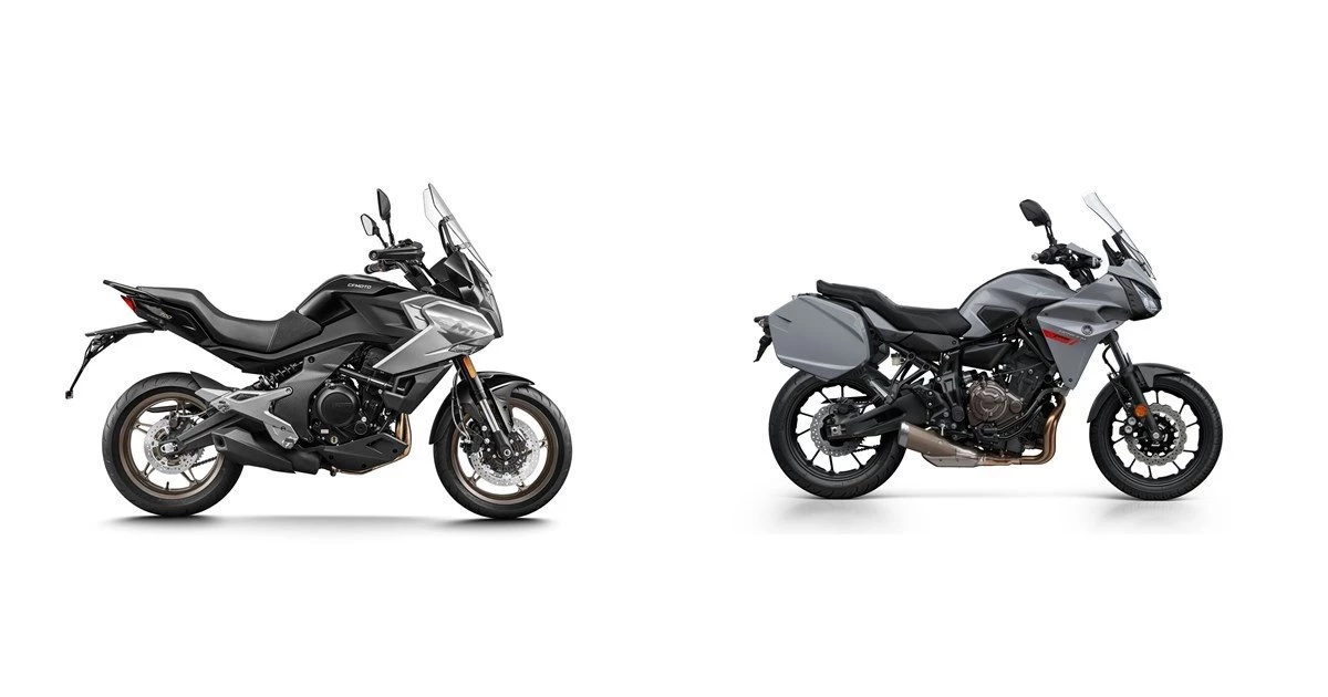 CFMOTO 700MT 2023 vs Yamaha Tracer 700 GT 2020