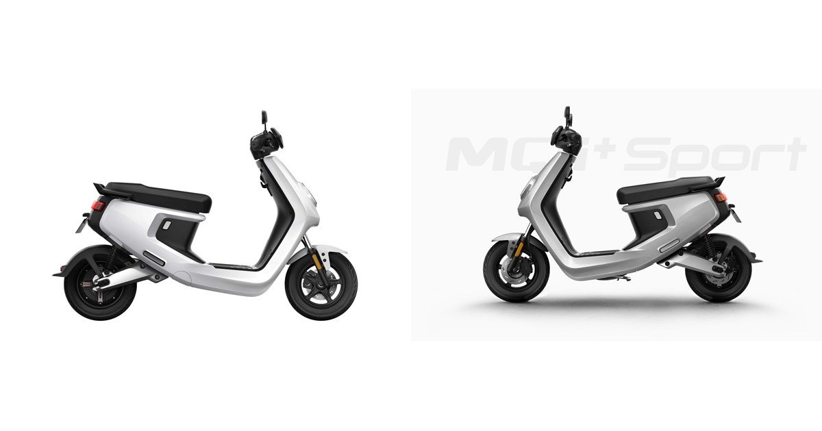 Motorrad Vergleich NIU M+ 2019 vs. NIU MQi+ Sport 2021