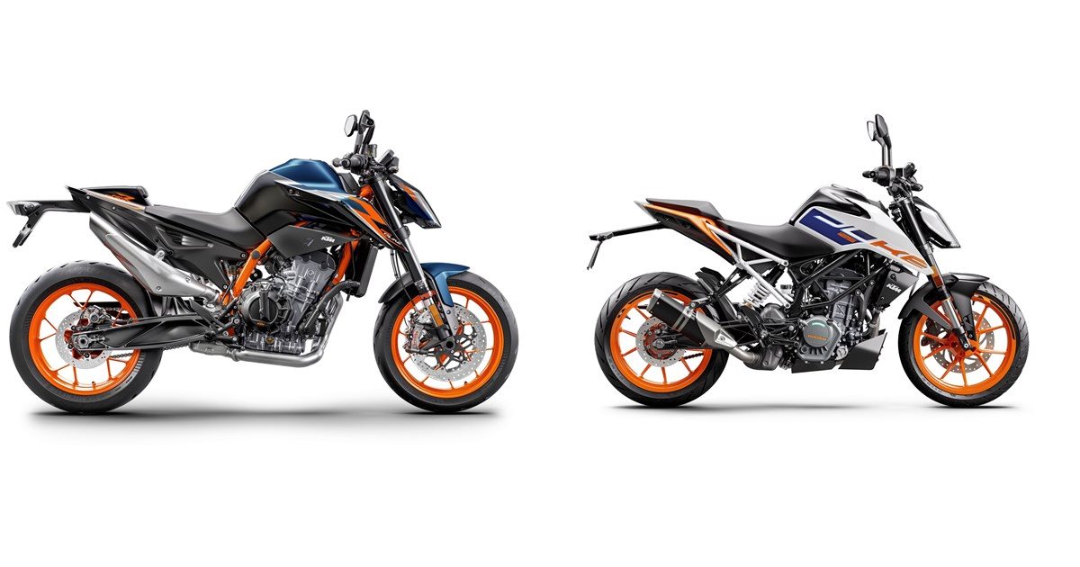 KTM 890 Duke R 2022 vs KTM 125 Duke 2023
