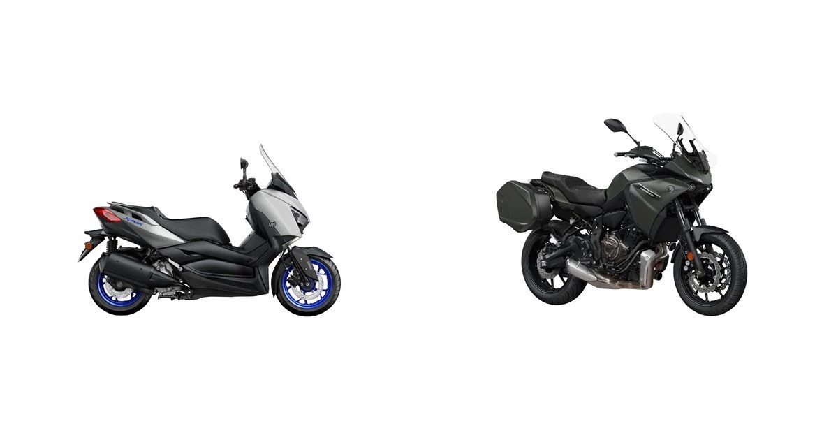 Yamaha XMAX 300 2021 vs Yamaha Tracer 7 GT 2021