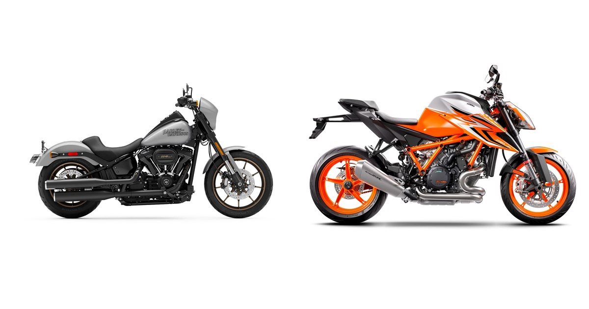 Motorrad Vergleich Harley-Davidson Softail Low Rider S FXLRS 2020 vs ...
