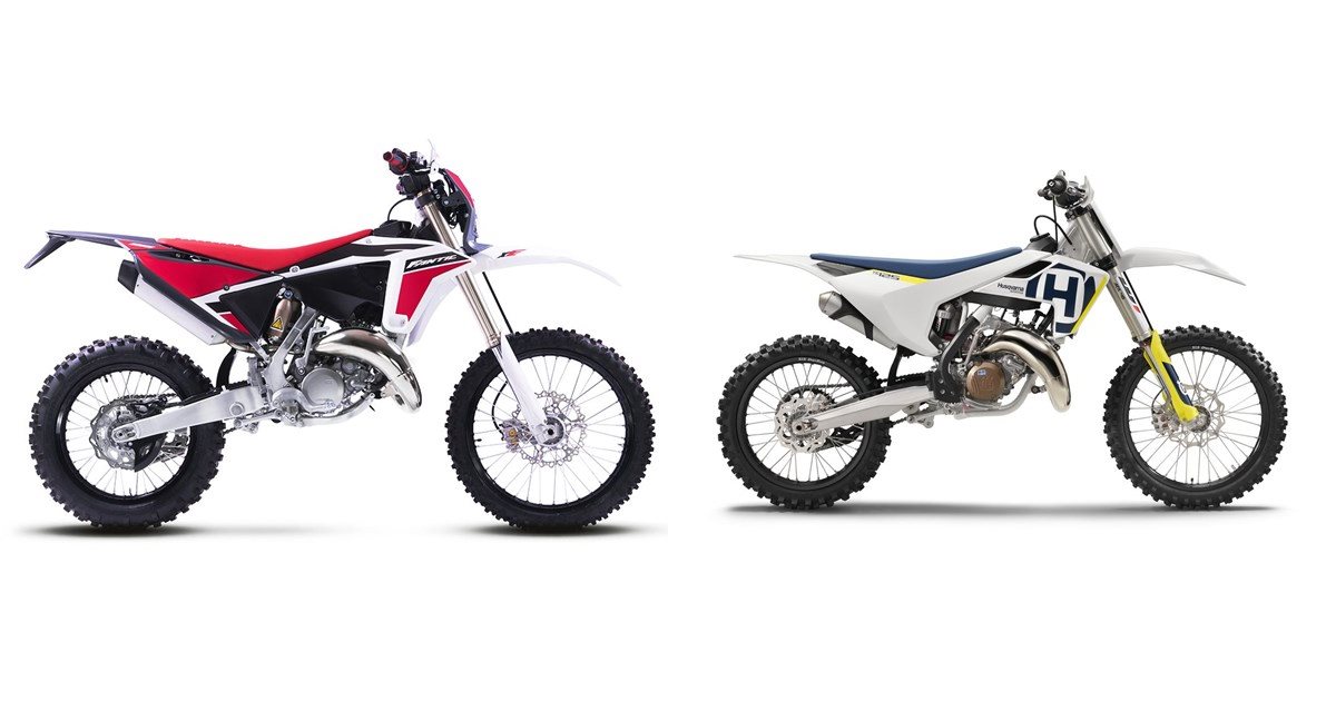 Motorrad Vergleich Fantic XE 125 2021 vs. Husqvarna TC 125 2018