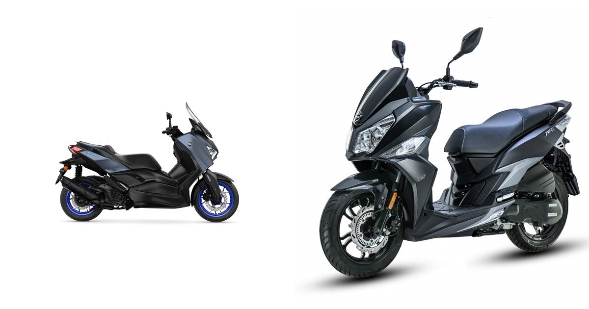 Yamaha XMAX 125 2023 vs Sym Jet 14 125 2023