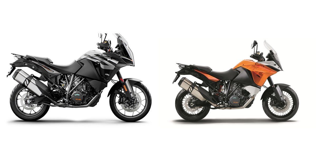 KTM 1290 Super Adventure S 2019 vs KTM 1190 Adventure 2015