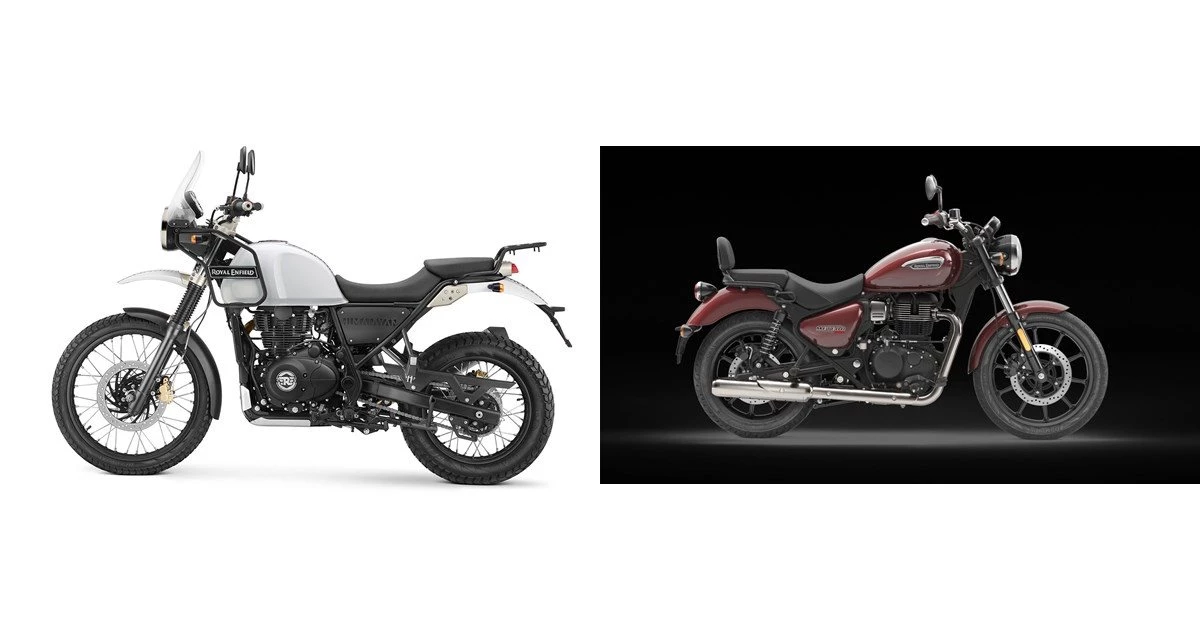 Motorrad Vergleich Royal Enfield Himalayan 410 2018 vs. Royal Enfield ...