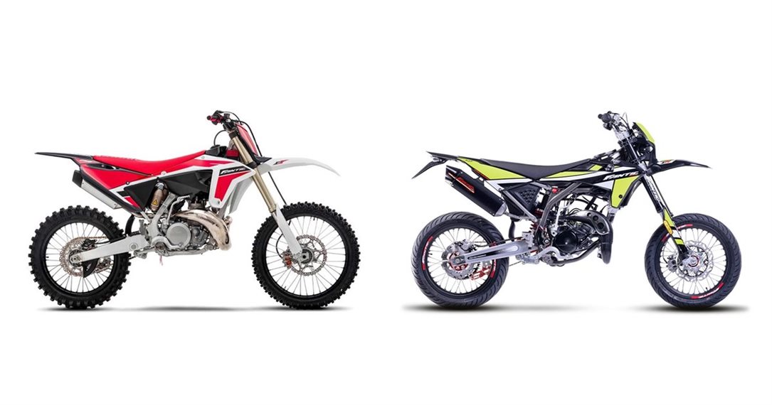 Motorrad Vergleich Fantic XX 250 2022 vs. Fantic XM 50 Performance 2022