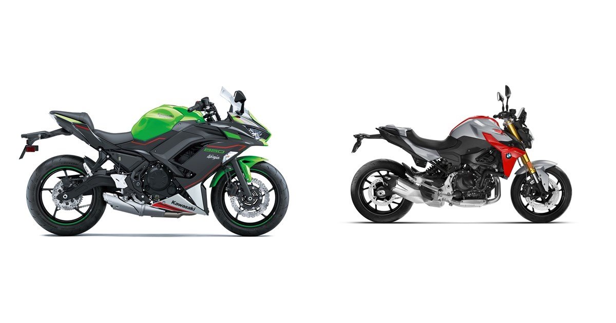 Comparaison des motos Kawasaki Ninja 650 2021 VS. BMW F 900 R 2020