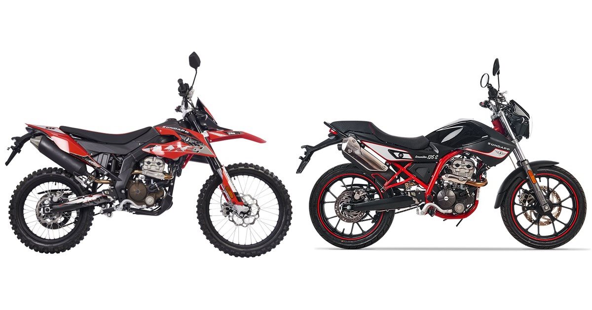 Motorrad Vergleich Zündapp ZXE 125 2020 vs. Zündapp ZXS 125 Scrambler 2020