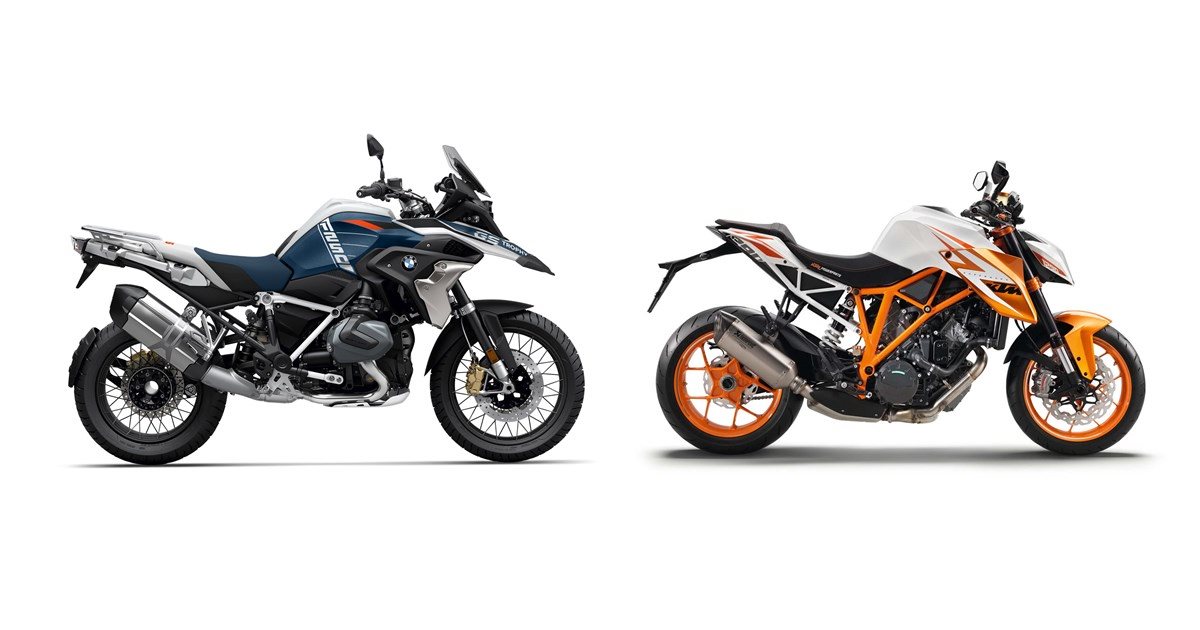 BMW R 1250 GS 2023 vs KTM 1290 Super Duke R 2016