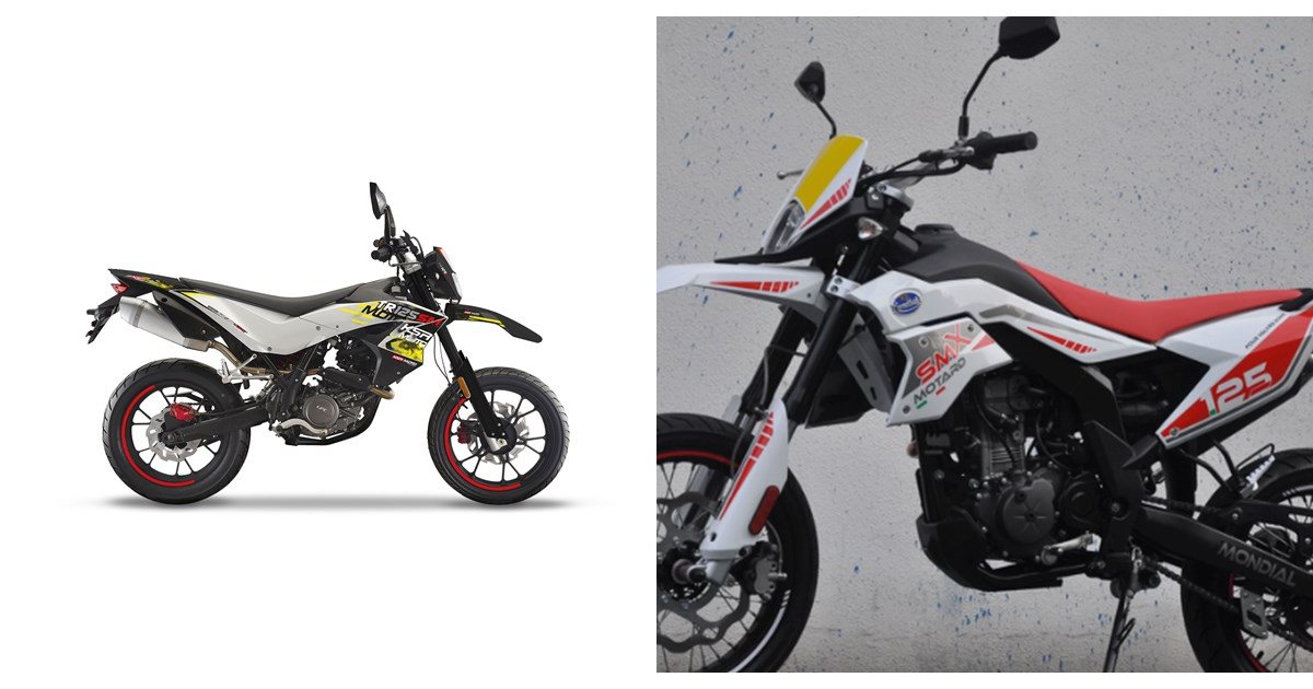 Motorrad Vergleich KSR Moto TR 125 SM 2021 vs. FB Mondial SMX 125i ...