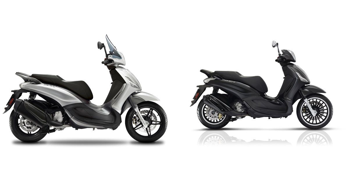 Motorrad Vergleich Piaggio Beverly 350ie Sport Touring 2019 Vs Piaggio