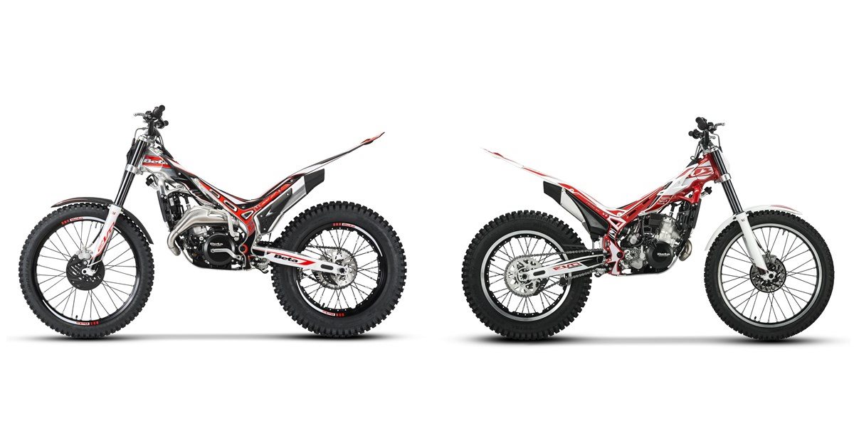 Motorrad Vergleich Beta Evo 300 2T 2018 vs. Beta Evo 300 2T 2017