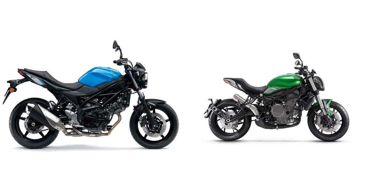 Motorrad Vergleich Suzuki SV650 2017 vs. Benelli 752 S 2021