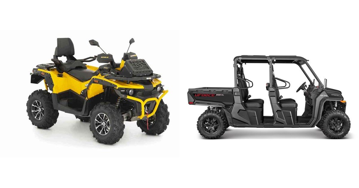 Stels Guepard 850G Trophy Pro 2021 vs CFMOTO UForce 1000 XL 2023