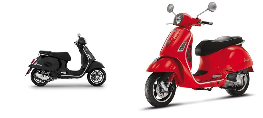 Motorrad Vergleich Vespa GTS 125 Super 2023 vs. Vespa GTS 125 ie Super 2011