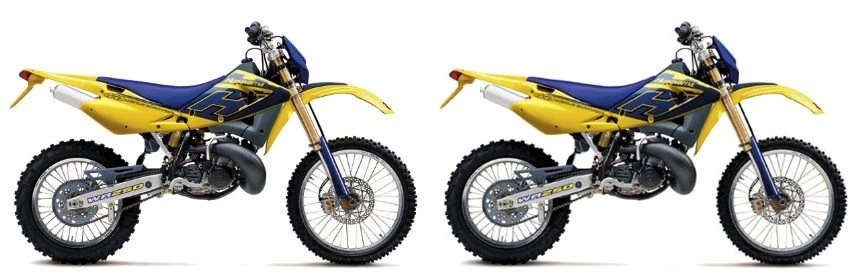 Motorrad Vergleich Husqvarna WR 250 2005 vs. Husqvarna WR 250 2006