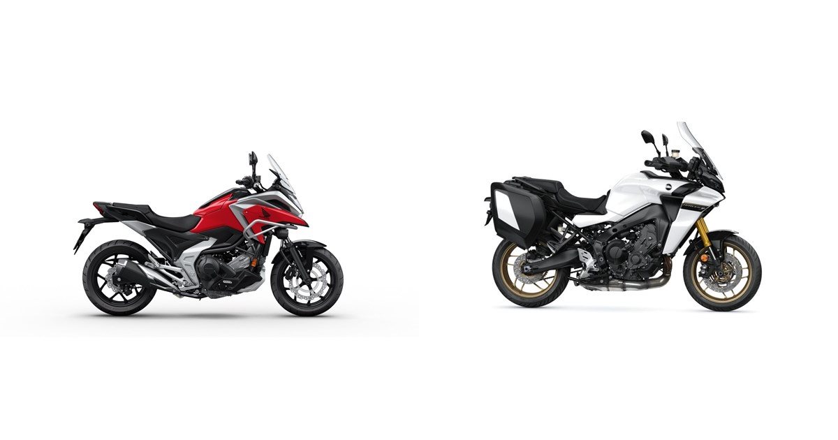 Honda NC750X DCT 2021 vs Yamaha Tracer 9 GT 2023