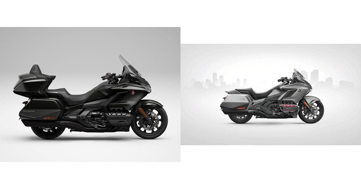 Honda GL 1800 Goldwing Tour DCT 2022 vs Honda GL 1800 Goldwing DCT 2023