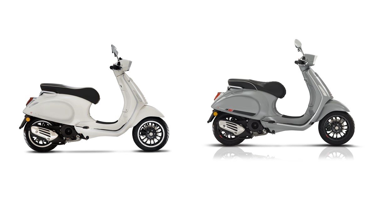Motorrad Vergleich Vespa Sprint 125 2023 vs. Vespa Sprint 125ie 3v S 2018