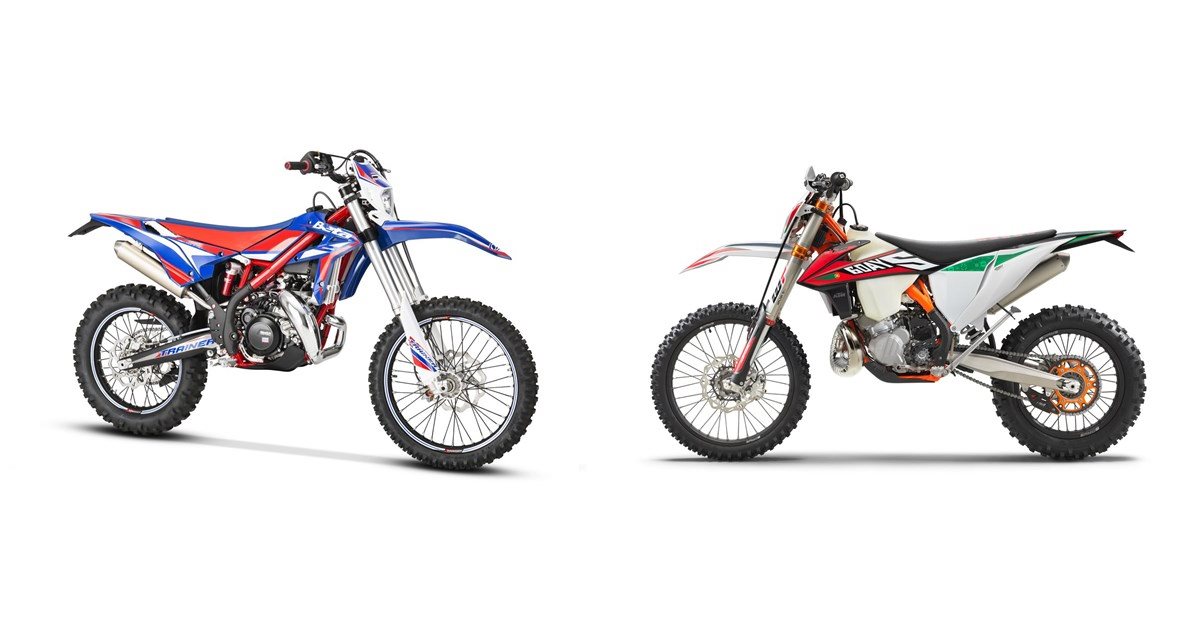Motorrad Vergleich Beta Xtrainer 250 2020 vs. KTM 250 EXC TPI Sixdays 2020