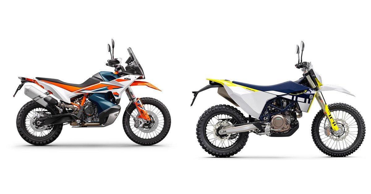 KTM 890 Adventure R 2023 vs Husqvarna 701 Enduro 2023