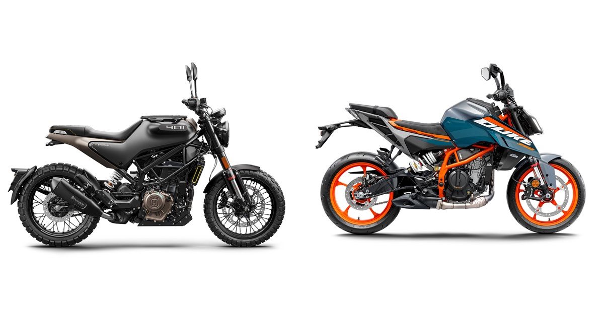 Husqvarna Svartpilen 401 2023 vs KTM 390 Duke 2024