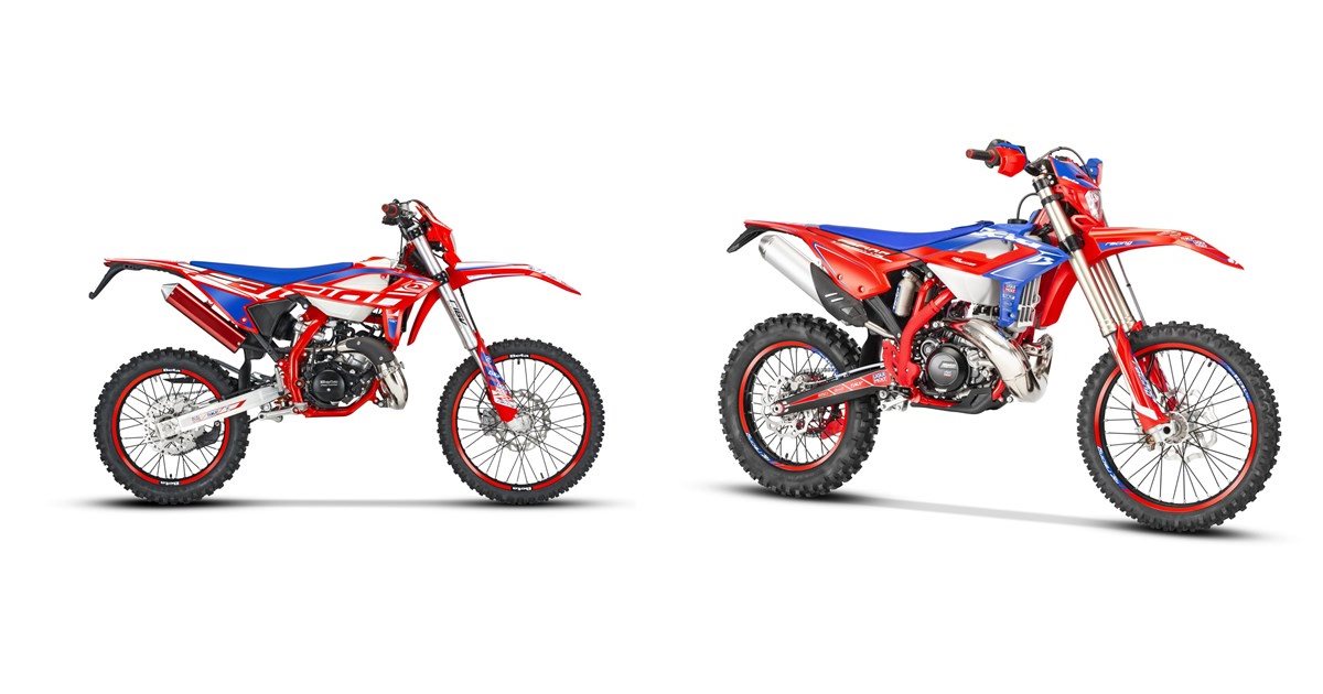 Motorrad Vergleich Beta RR 50 Enduro Racing 2021 vs. Beta RR 300 Racing ...
