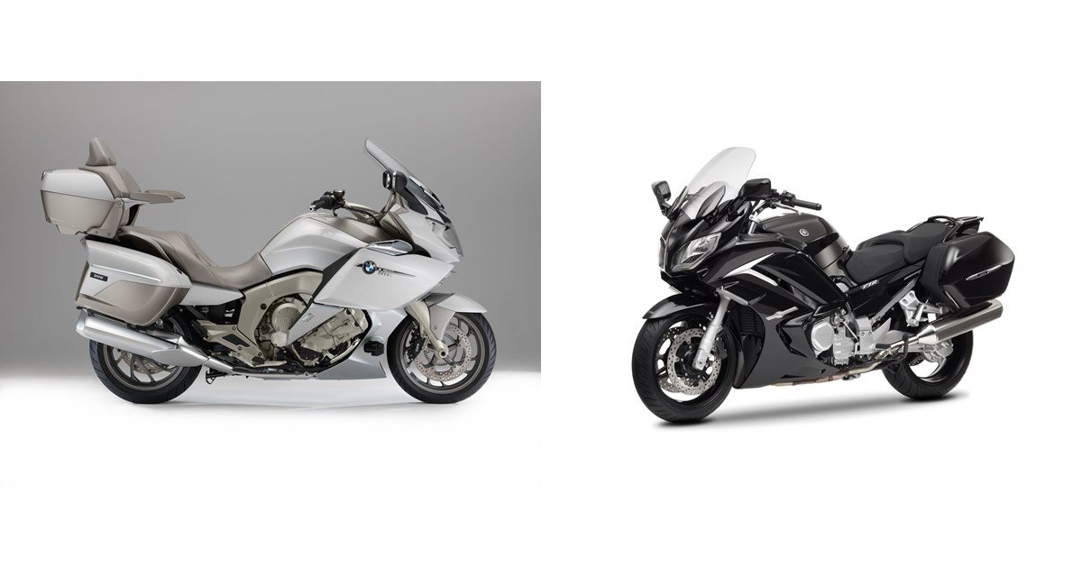 Motorrad Vergleich BMW K 1600 GTL Exclusive 2014 vs. Yamaha FJR1300A 2013