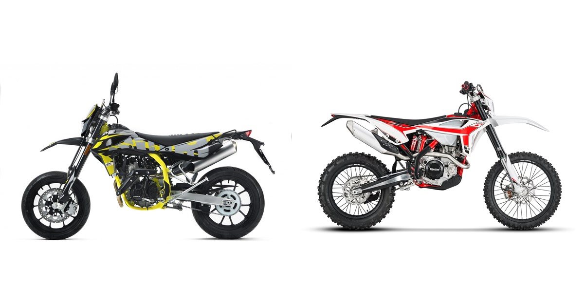 Motorrad Vergleich SWM SM 125 R 2020 vs. Beta RR 350 4T 2020