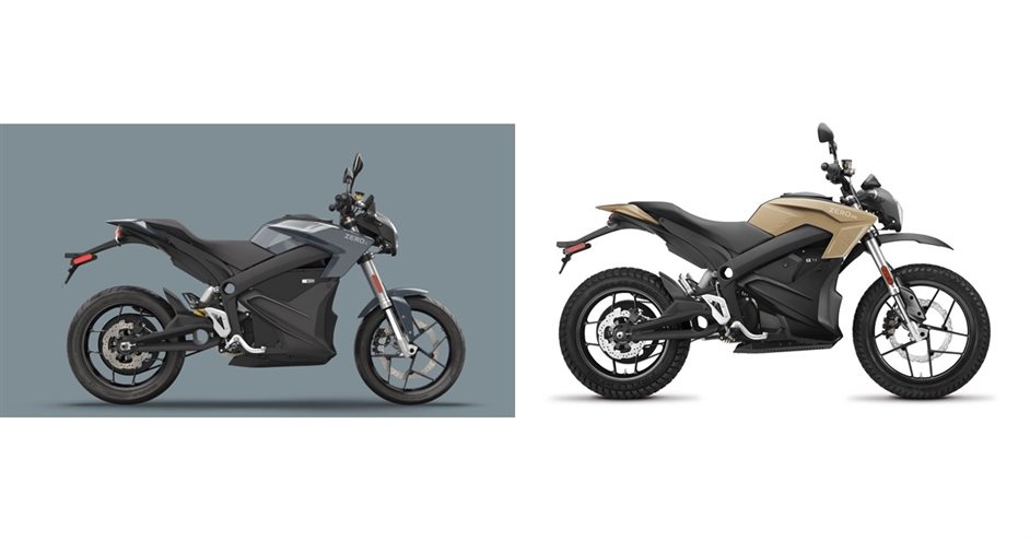 Motorrad Vergleich Zero S 2022 vs. Zero DS 2019