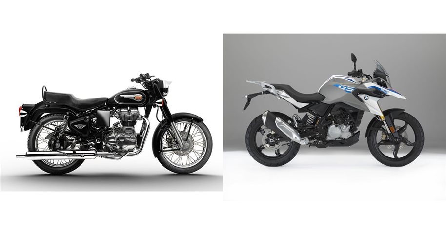 Royal Enfield Bullet 500 EFI 2021 vs BMW G 310 GS 2017