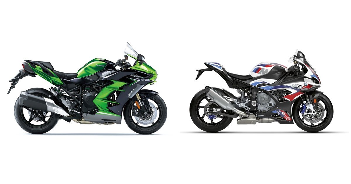 Kawasaki Ninja H2 SX 2022 vs BMW M 1000 RR 2021