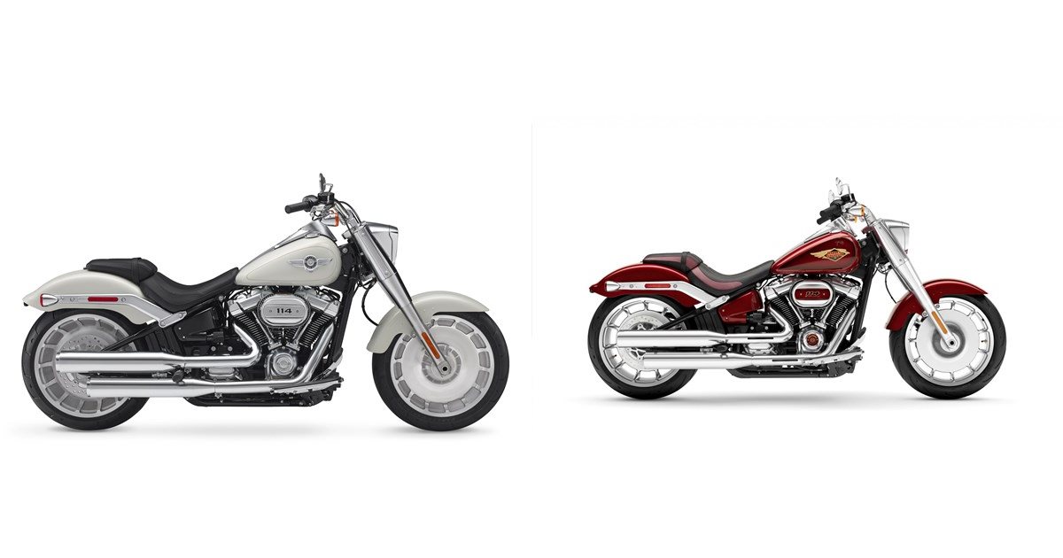 Motorrad Vergleich Harley-Davidson Softail Fat Boy 114 FLFBS 2018 vs ...