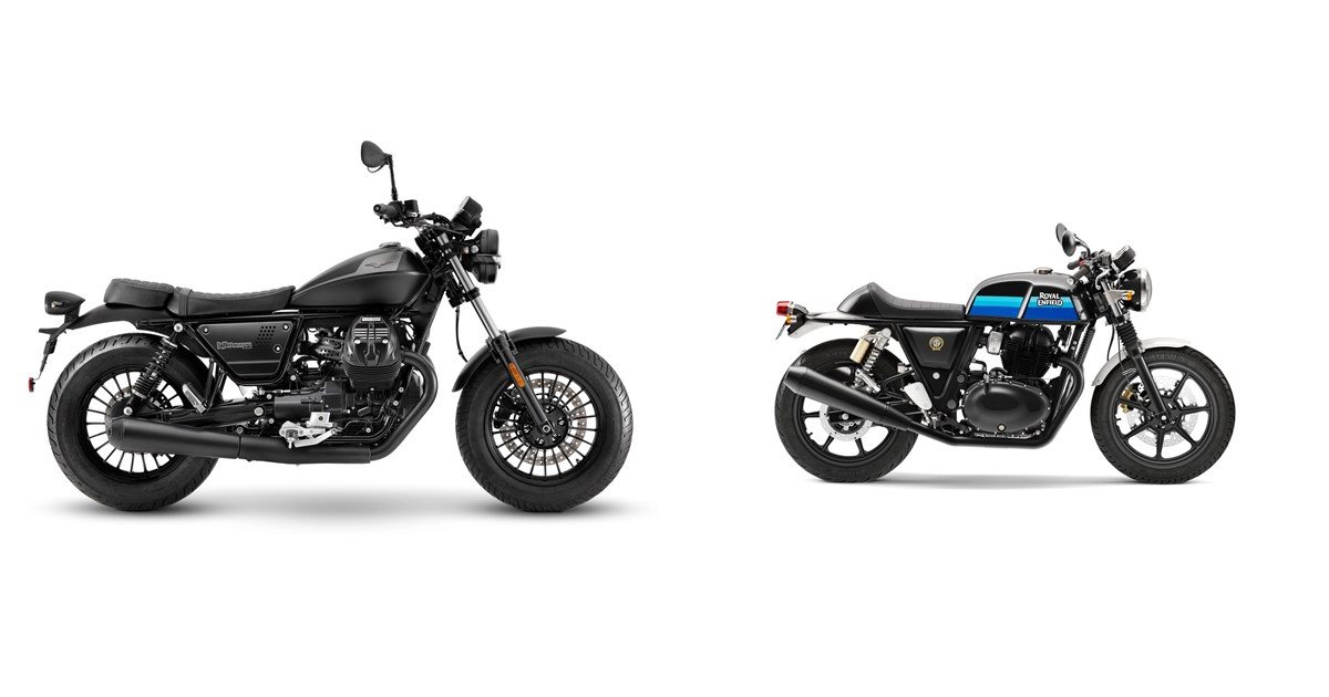 Moto Guzzi V9 Bobber 2022 vs Royal Enfield Continental GT 650 2022