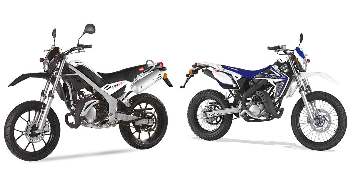 Motorrad Vergleich Rieju Tango 50 2018 vs. Rieju MRT Cross 50 Lite 2018