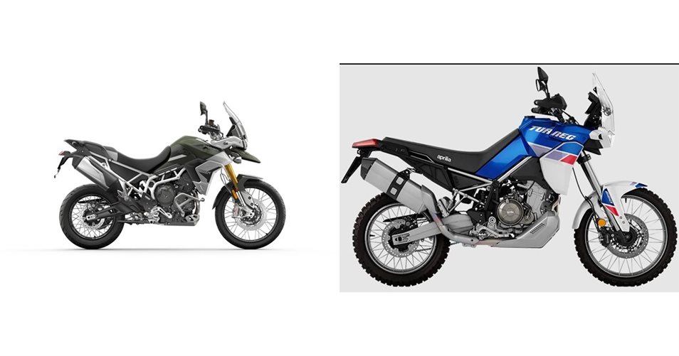 Triumph Tiger 900 Rally Pro 2023 vs Aprilia Tuareg 660 2023