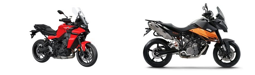 Yamaha Tracer 9 2021 vs KTM 990 Supermoto T 2009