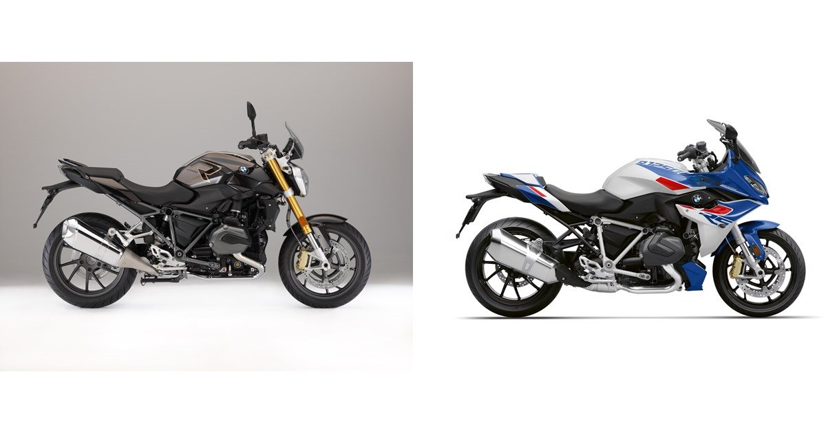 Motorrad Vergleich BMW R 1200 R 2018 vs. BMW R 1250 RS 2023