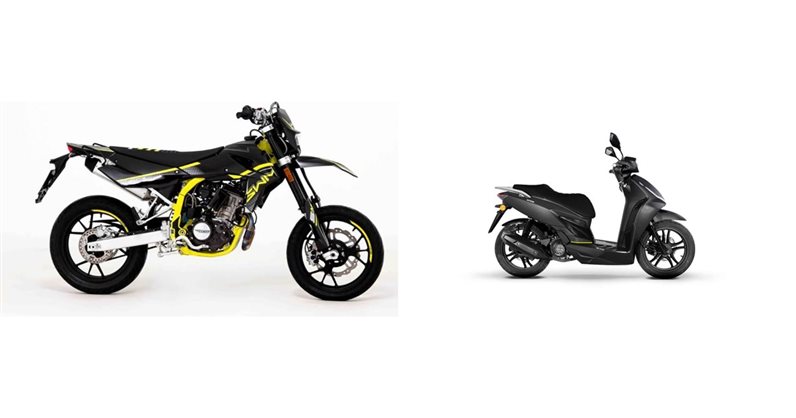 Motorrad Vergleich Swm Sm 125 R 2023 Vs Motron Ventura 125 2023