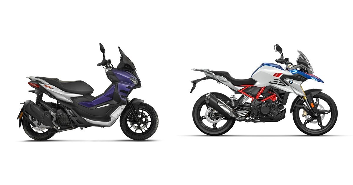 Aprilia SR GT 200 2023 vs BMW G 310 GS 2023