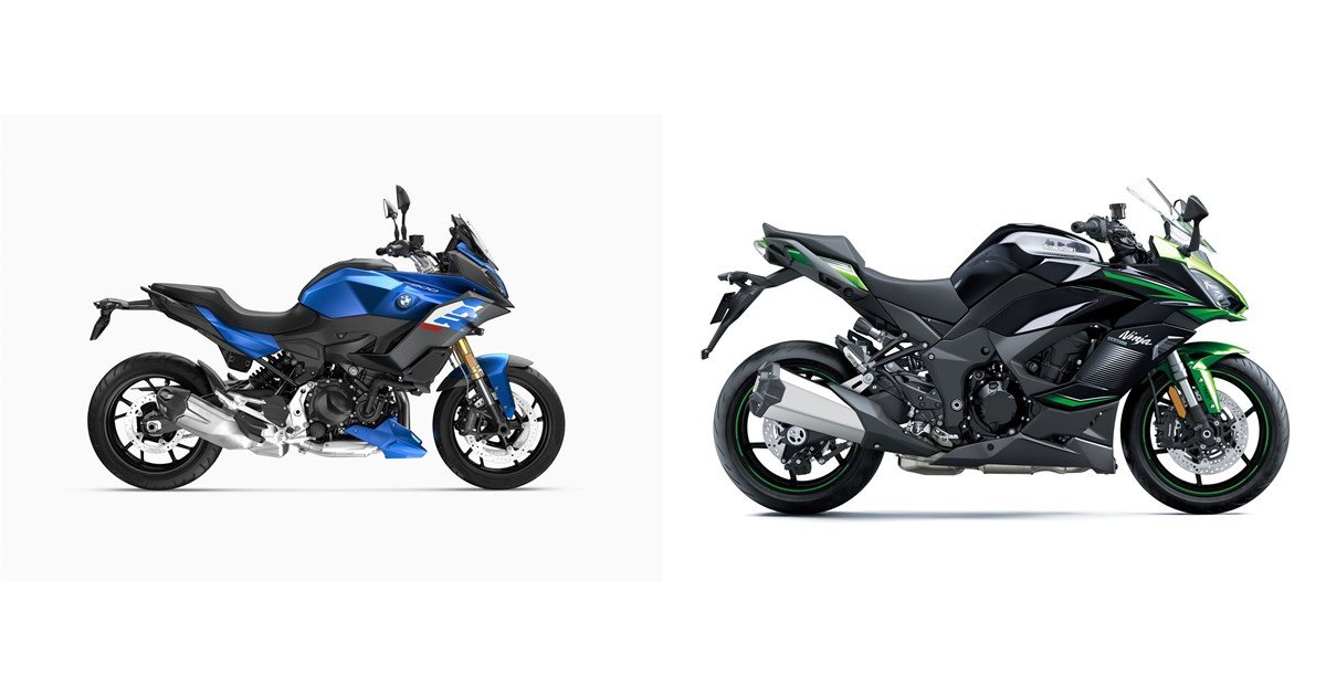 Motorrad Vergleich BMW F 900 XR 2024 vs. Kawasaki Ninja 1000SX 2023