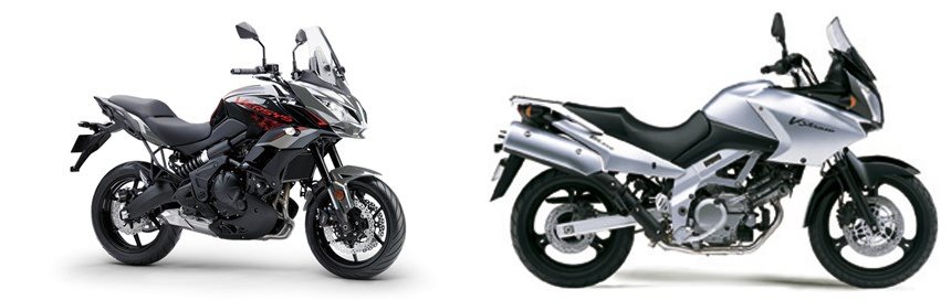Kawasaki Versys 650 2021 vs Suzuki V-Strom 650 2005