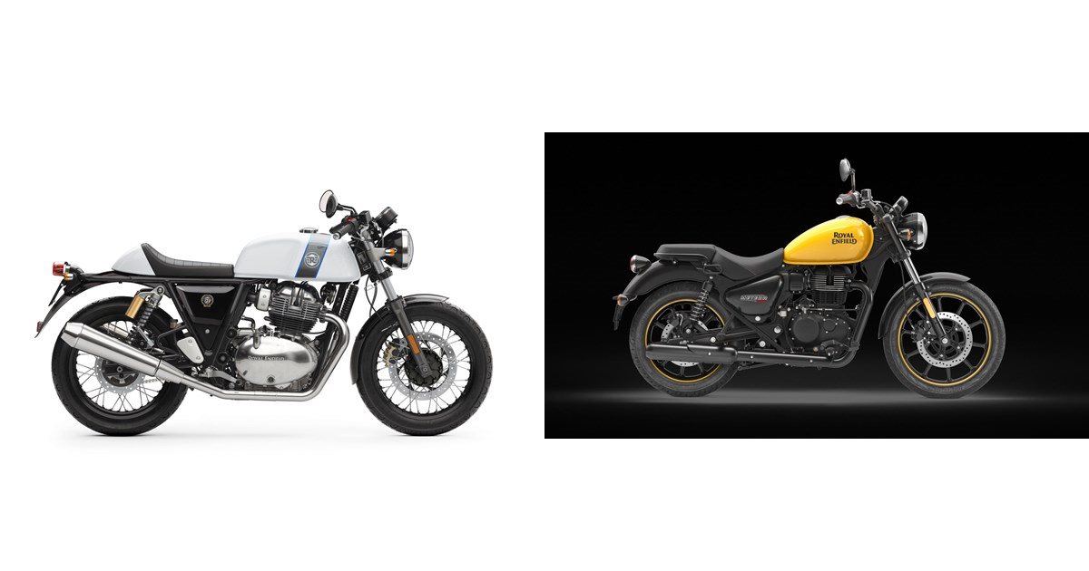Royal Enfield Continental GT 650 2019 vs Royal Enfield Meteor 350 ...