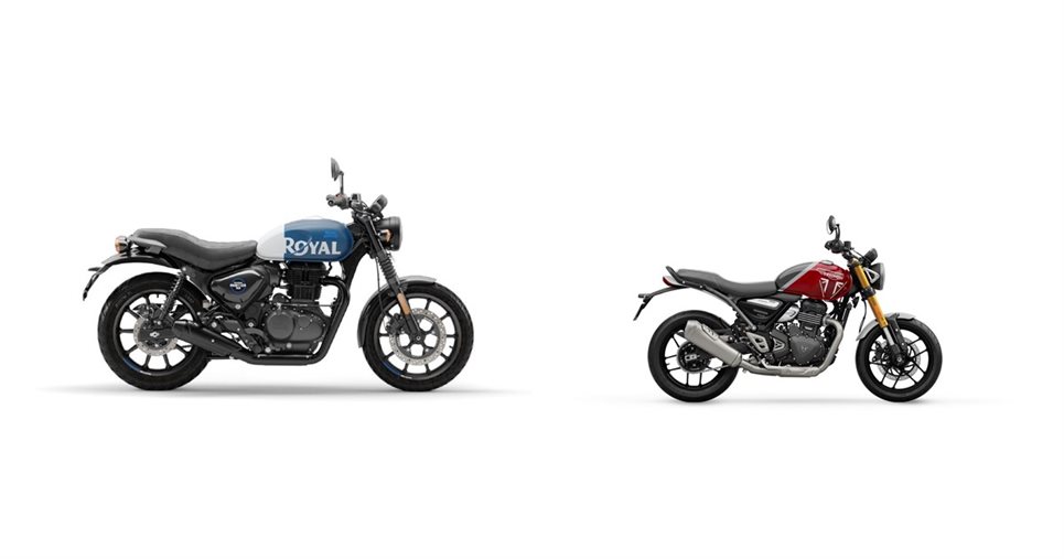 Royal Enfield HNTR 350 2022 vs Triumph Speed 400 2024