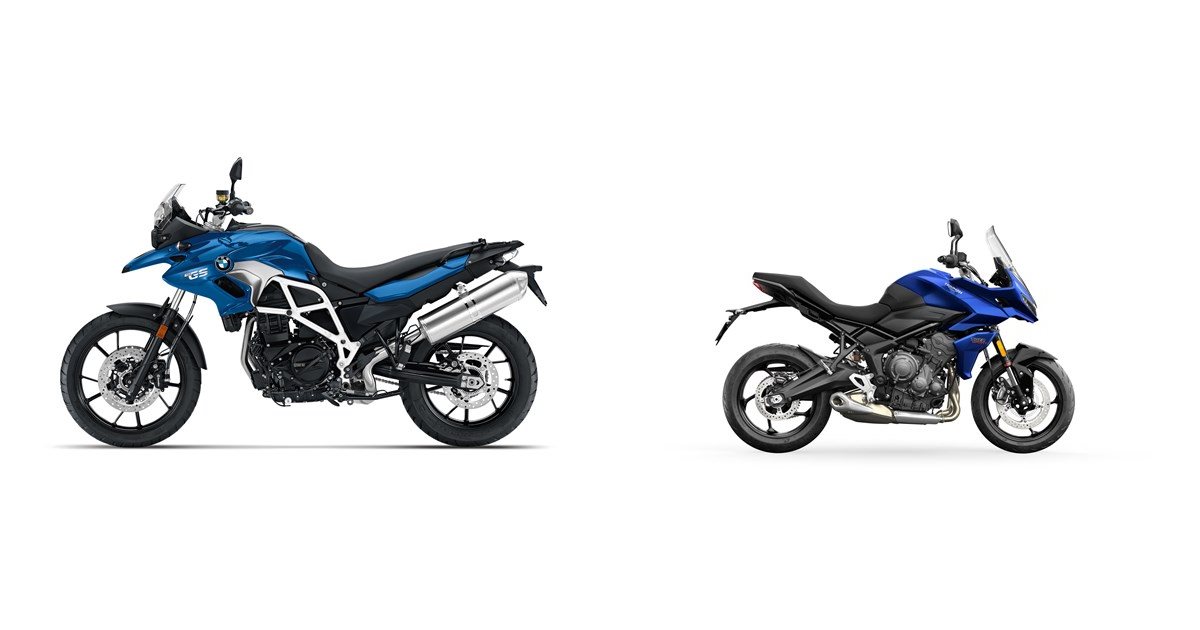 Motorrad Vergleich BMW F 700 GS 2018 vs. Triumph Tiger Sport 660 2023